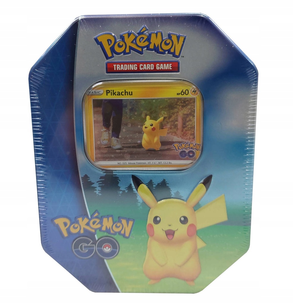 Pokemon TCG Pokemon Go TIN Box Pikachu - 12564324956 - oficjalne ...