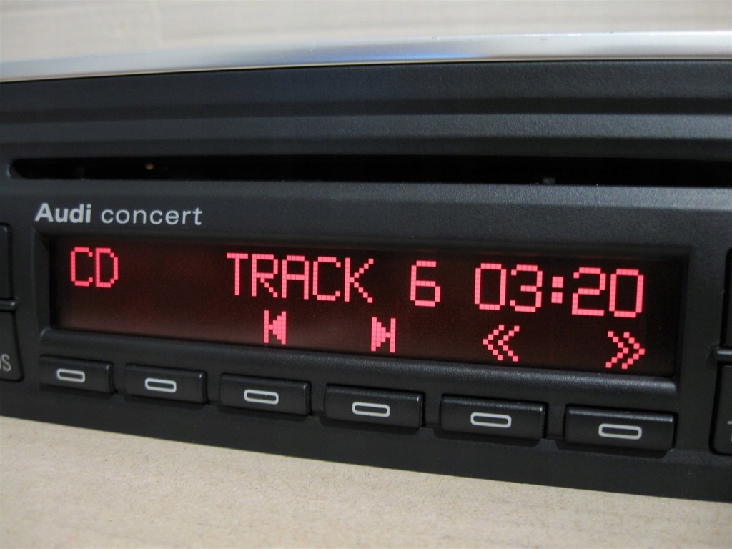 RADIO AUDI CONCERT 2 CD 8E0 A4 B6 B7 KOD STAN BDB - 7998592277 ...