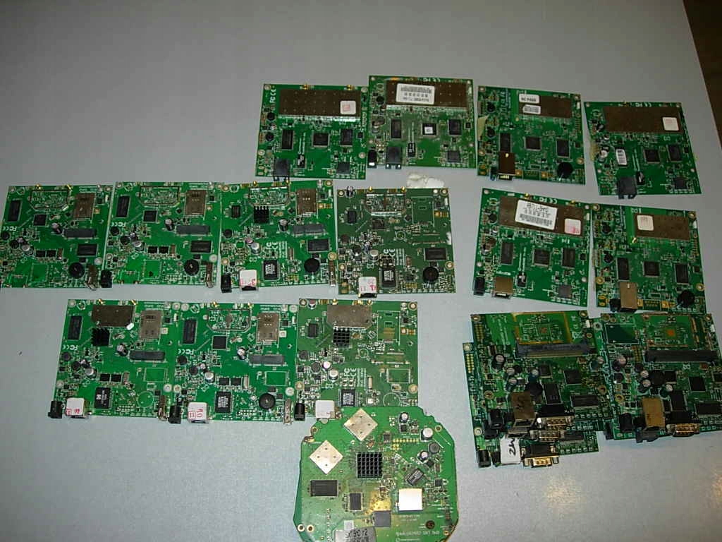 Złom routerboard Mikrotik RB411 RB711 RB911 RB912 - 13152577834 ...