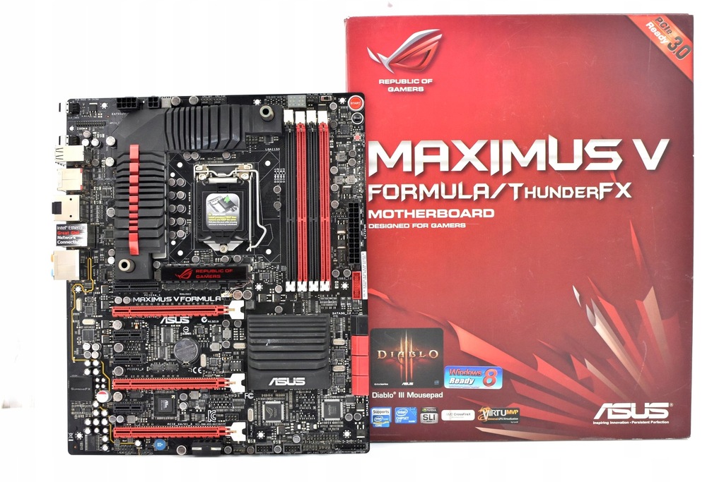 ASUS Maximus V FORMULA/ThunderFX lga1155 BOX GW - 13296310989 ...