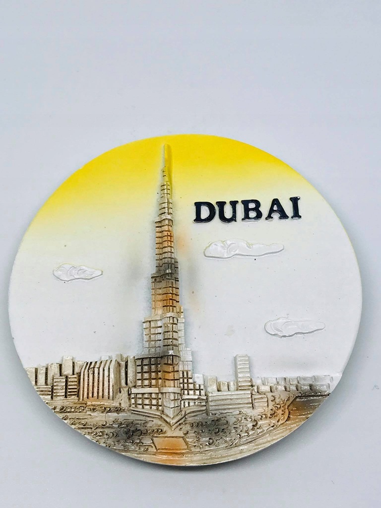Magnes Magnez lodówkę DUBAI DUBAJ EMIRATY BURJ KAL - 11589316180 ...