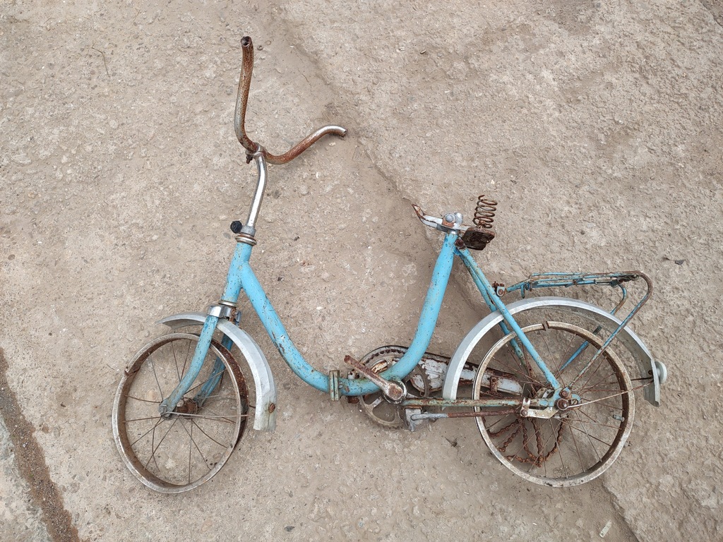 Stary rower dziecięcy składak typu pelikan - 14098655216 - oficjalne ...