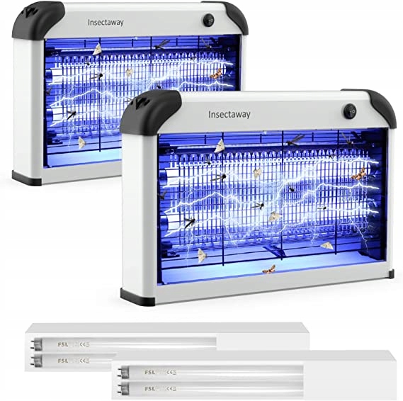 Lampa Przeciw Komarom z Podwójną Siatką Insectaway - 13239941413 ...