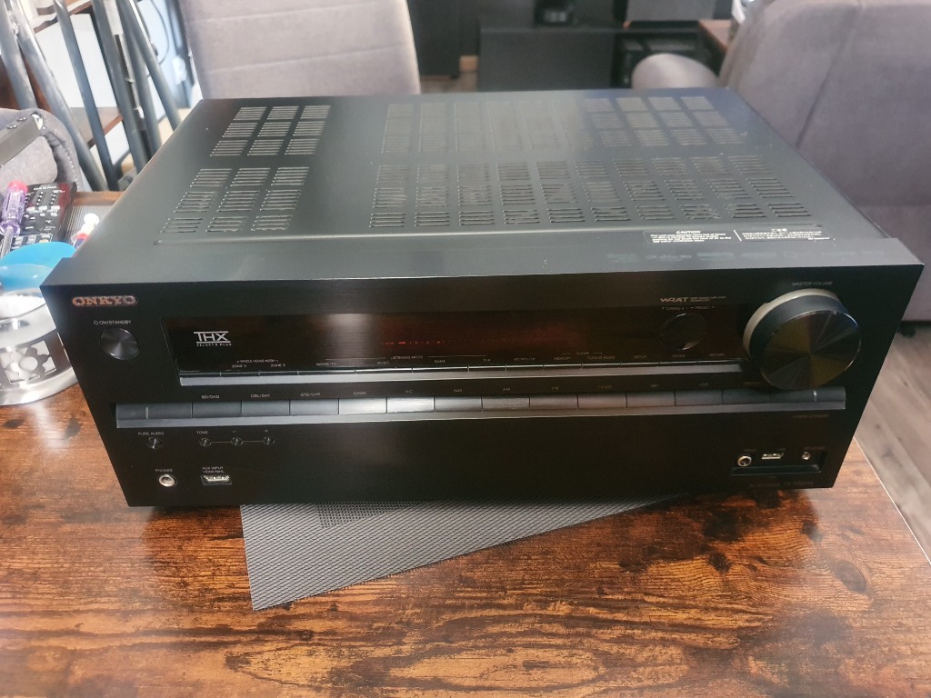 Amplituner ONKYO TX-NR616 7.2 czarny - 12719280256 - oficjalne archiwum Allegro