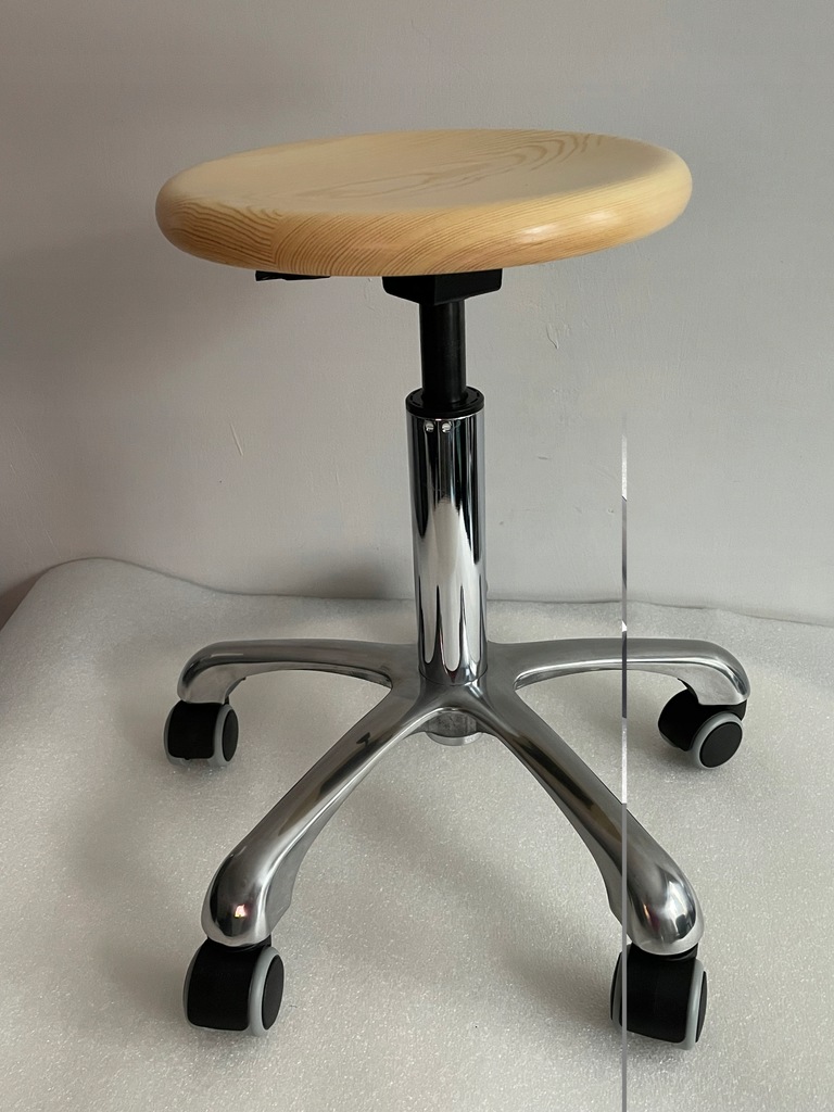 Taboret obrotowy, warsztatowy, kuchnia, krawi Mela - 11766070907 ...