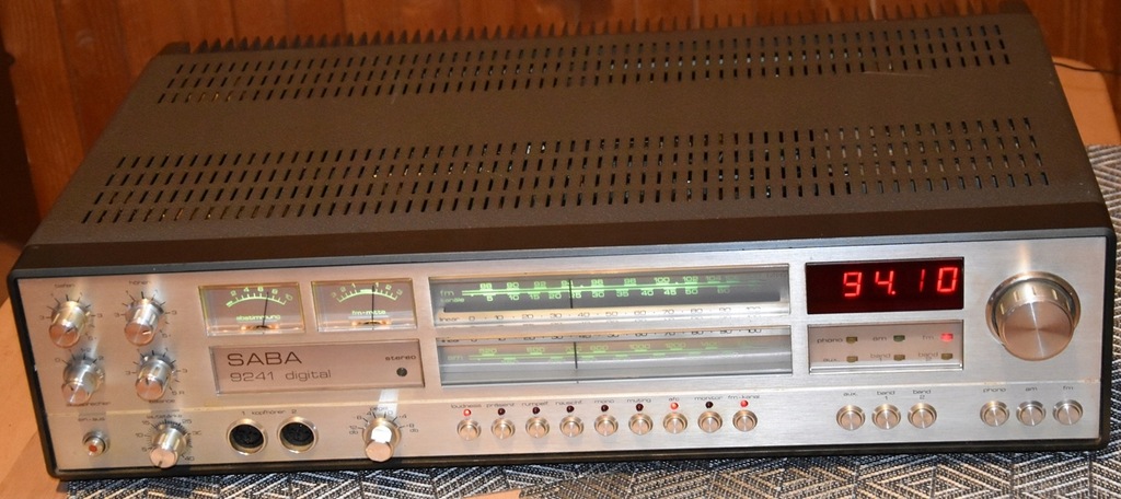 Saba 9241 Digital Quadro prof. Amplituner Vintage - 12354896351 ...