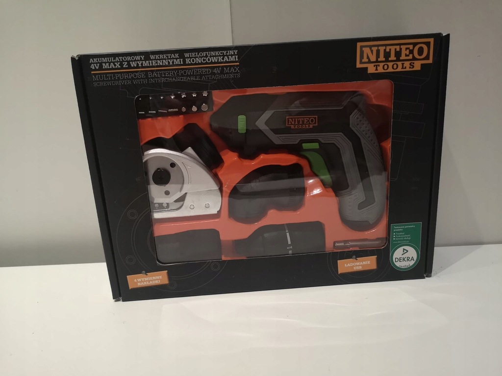 AKUMULATOROWY WKRĘTAK WIELOFUNKCYJNY NITEO TOOLS - 9659206416 ...