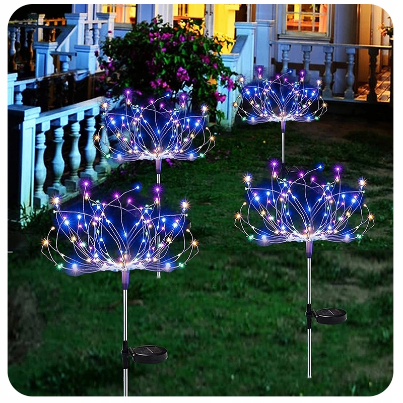 LAMPA SOLARNA RGB OGRODOWA DMUCHAWIEC LED DRZEWKO - 13805411925 - oficjalne archiwum Allegro