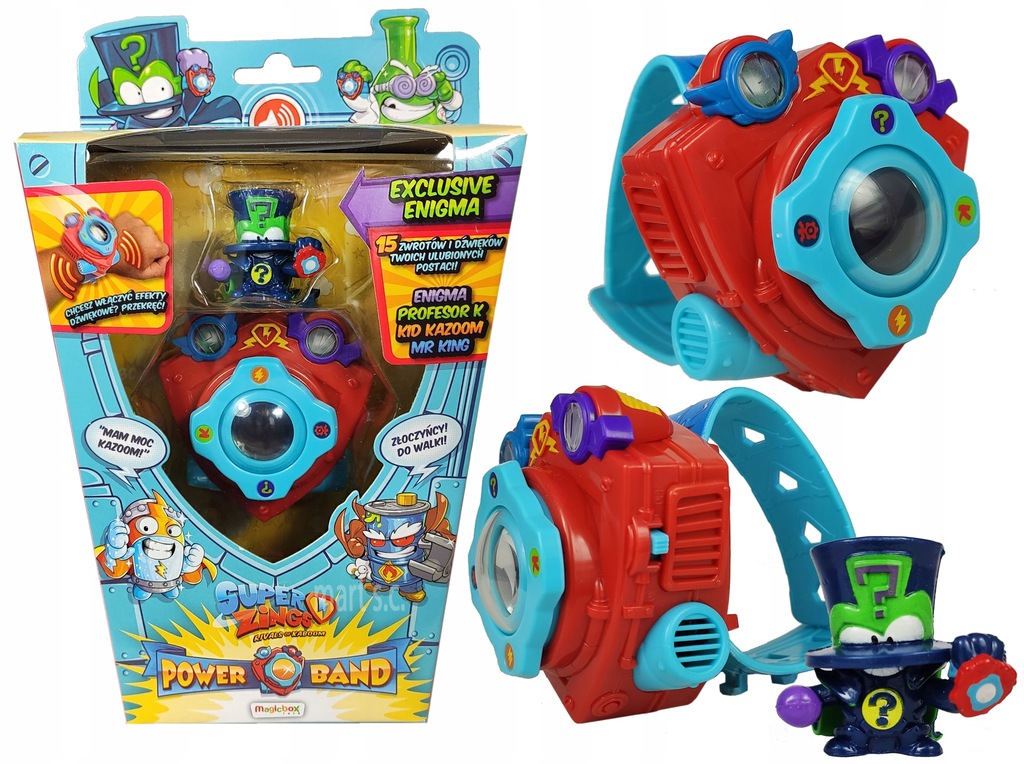 Zegarek Super Zings Seria 5 Power Band ENIGM ZINKS - 9619522649 ...