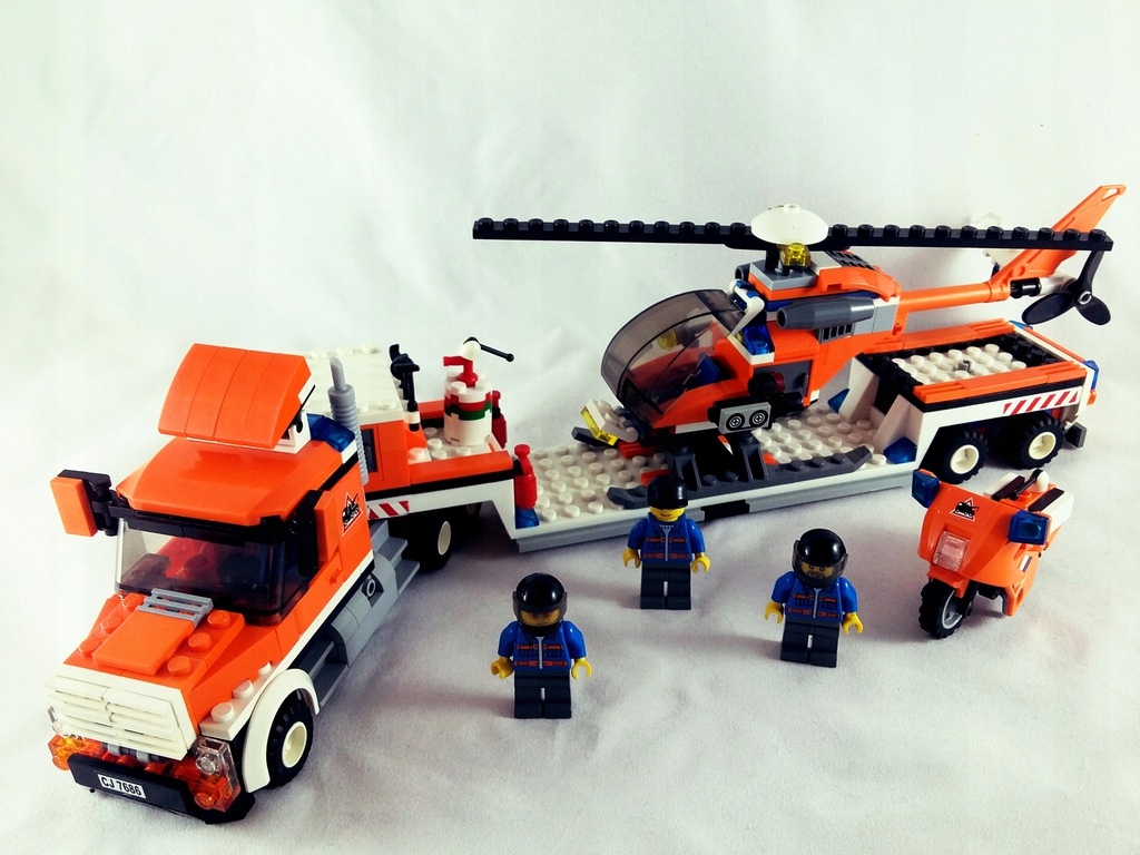 LEGO City Helicopter Transporter 7686 - 10548880875 - oficjalne ...