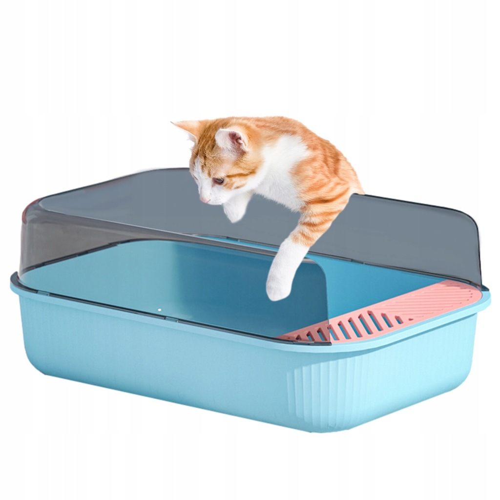 Kuweta dla kota zapobiega wyciekom piasku trwała k - 13119622266 ...