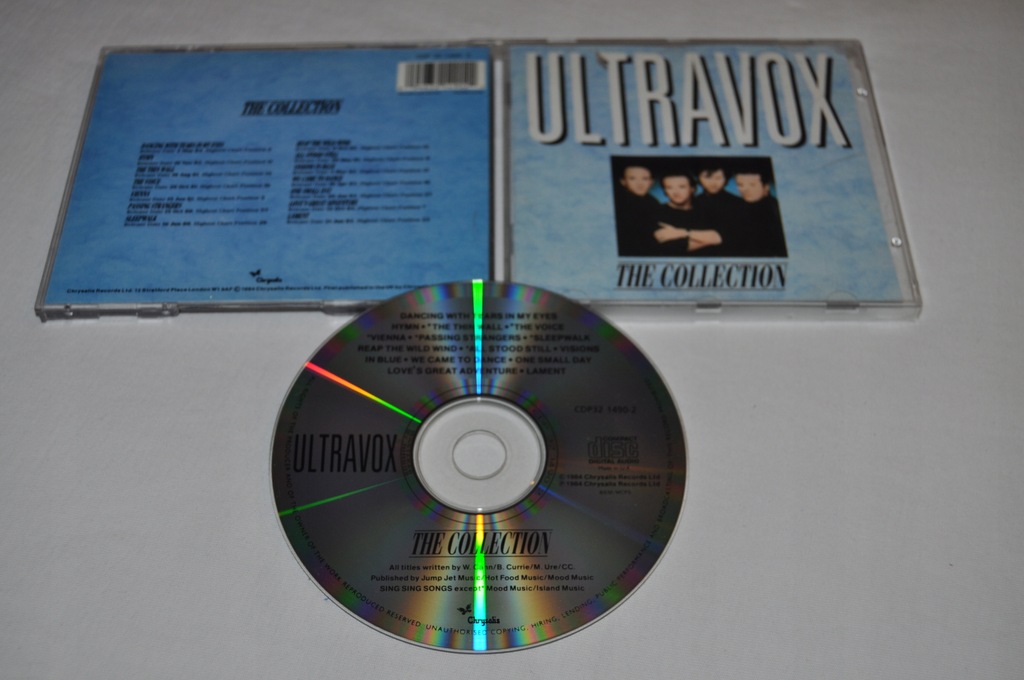 ULTRAVOX THE COLLECTION 1984R BEST OF GREATEST CD - 13346823557 ...