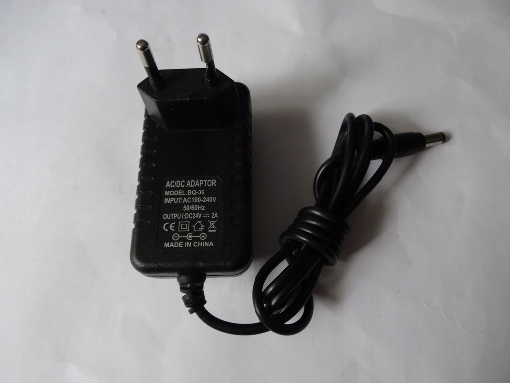 Zasilacz AC/DC ADAPTOR BQ-36 DC24V 2A - 13702342673 - oficjalne ...