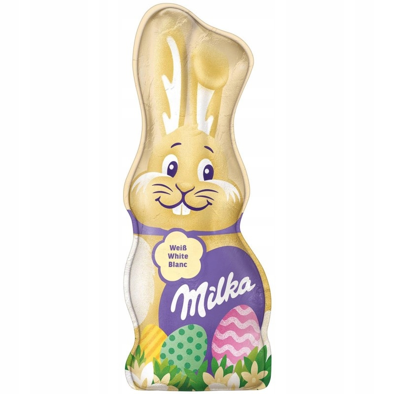 MILKA ZAJĄCZEK W BIAŁEJ CZEKOLADZIE 45G Z NIEMIEC - 13301555733 ...
