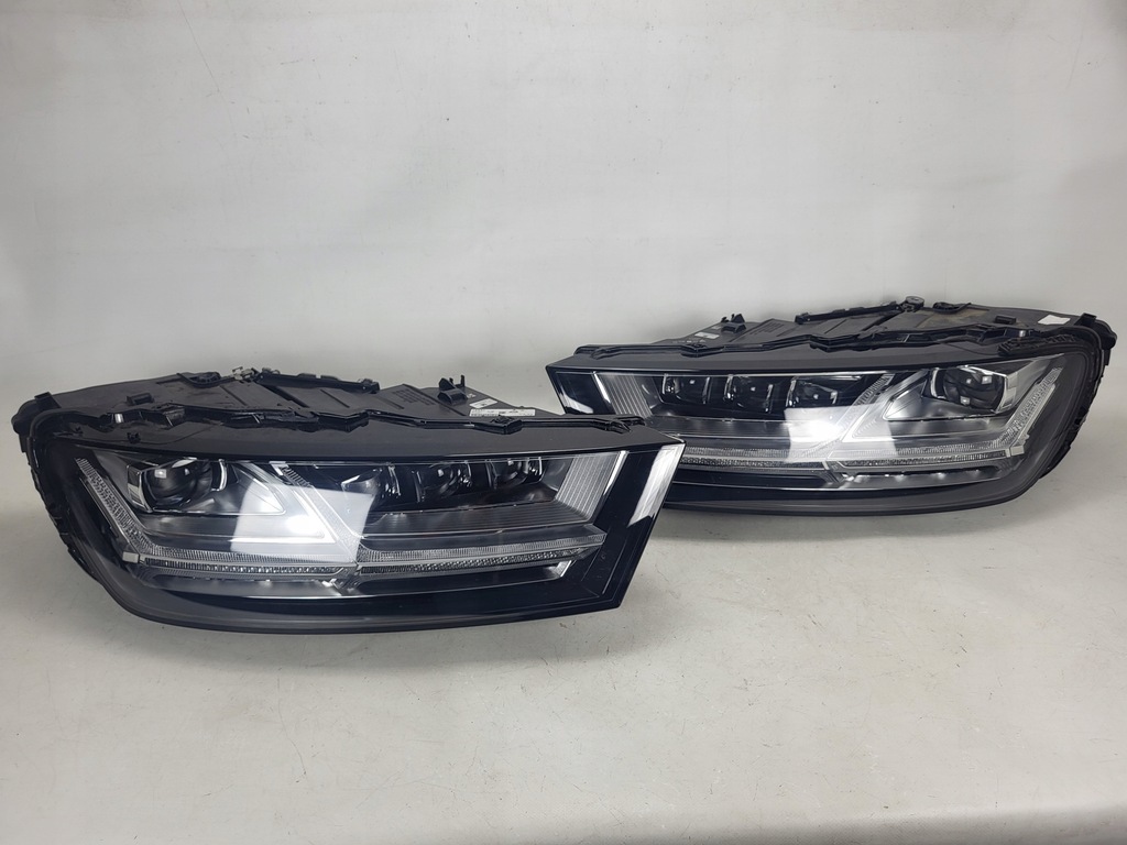 AUDI Q7 4M0 4M lampy przód FULL LED MATRIX KOMPLET - 14297607594 ...