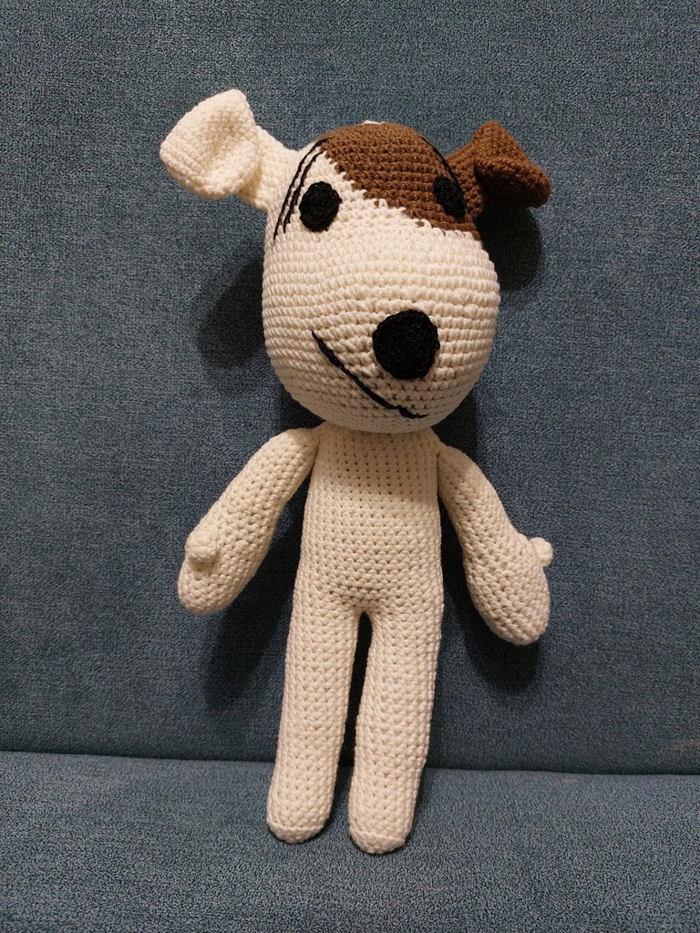 Reksio - maskotka na szydełku dla WOŚP - 13135671048 - oficjalne ...