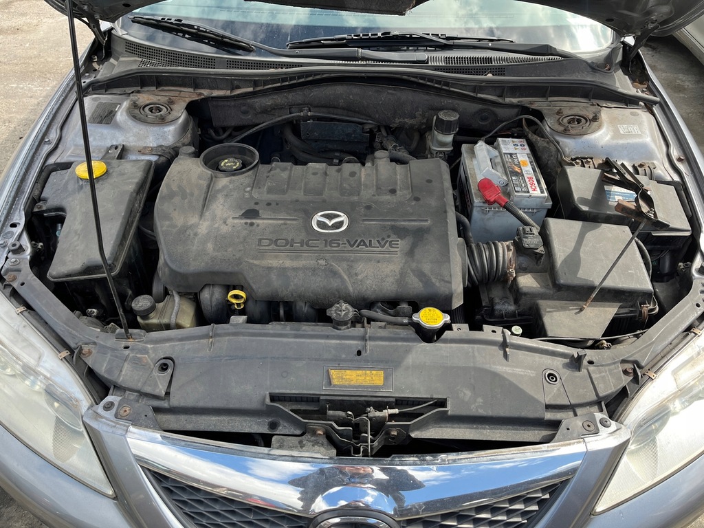 Mazda 6 GG GY silnik motor kompletny 1.8 16V L813 - 13559405211 ...