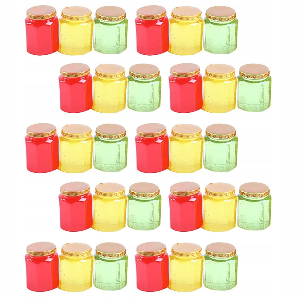 Glass Candy Jar Mini Jam Jars Food Toys - 14313939597 - oficjalne ...