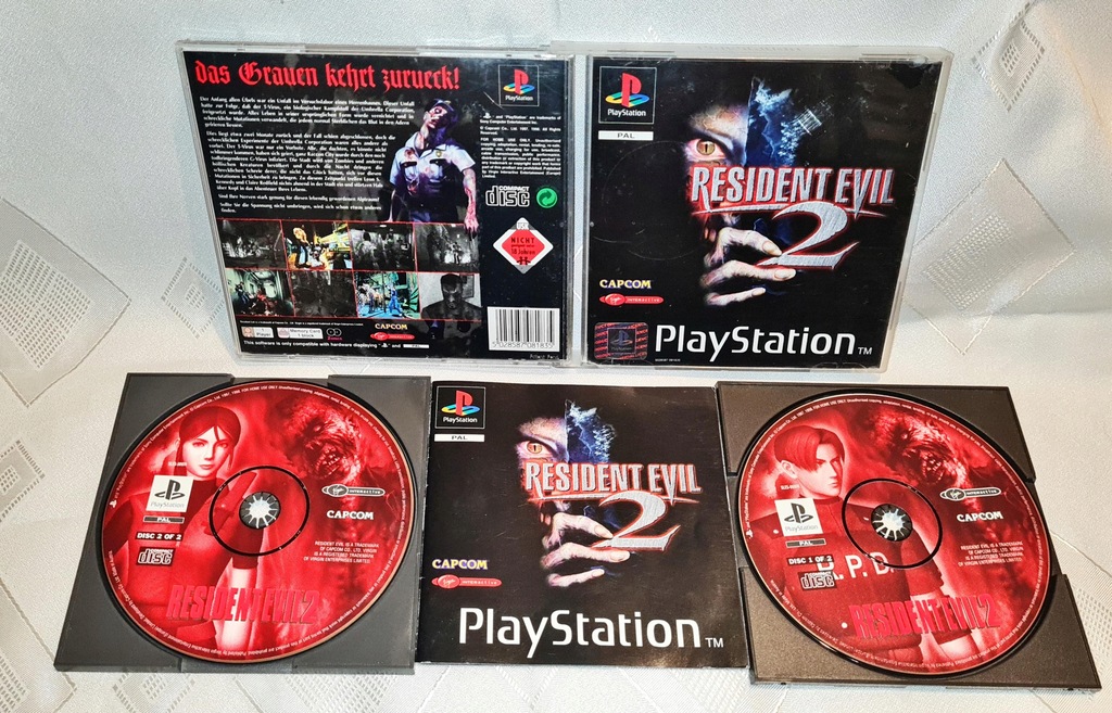 RESIDENT EVIL 2 PSX - 12545314857 - oficjalne archiwum Allegro
