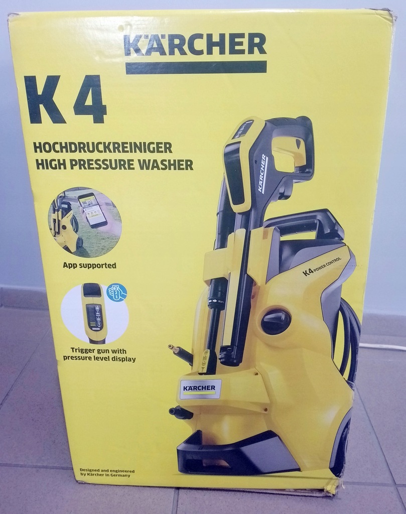 Myjka ciśnieniowa Kärcher K4 Power Control 20 bar - 12363799974 ...