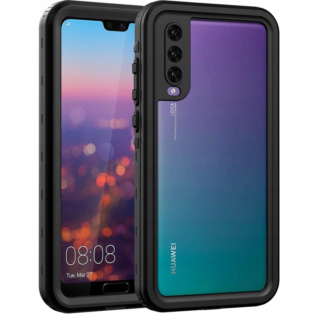 HUAWEI P20 PRO ETUI OBUDOWA WSTRZĄSO-WODOODPORNA - 7672216237 ...