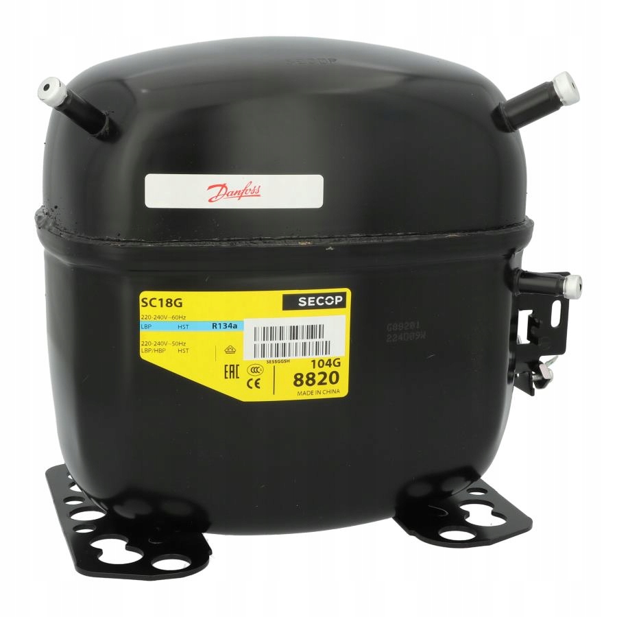 Sprężarka Danfoss Secop SC18G 104G8820 R134a - 6663584498 - oficjalne archiwum Allegro