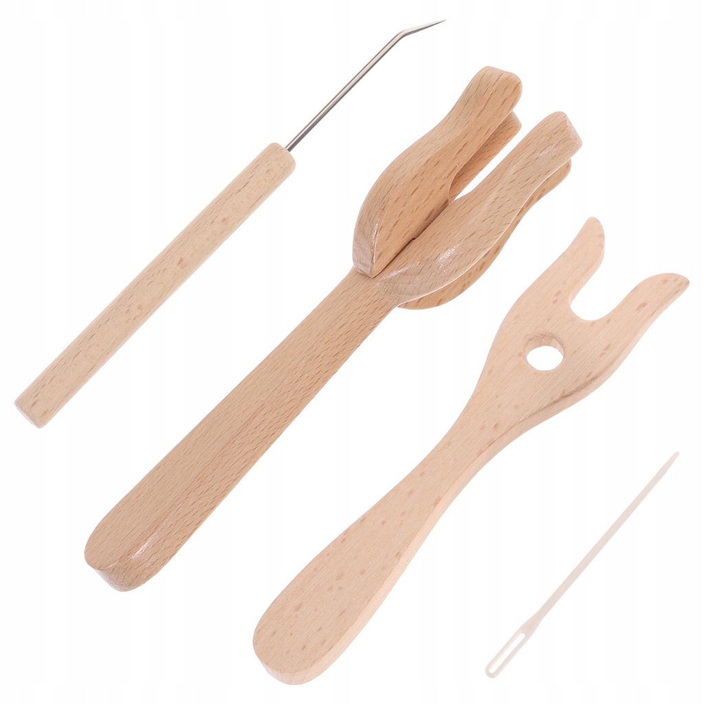 Wooden Fork Braider Weaving Kit Bend Needle - 14421087146 - oficjalne ...