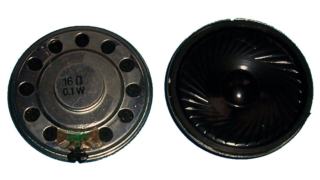 GŁOŚNIK MINIATUROWY 50mm 16 Ohm 0,1W (3020) - 11625339933 - oficjalne archiwum Allegro