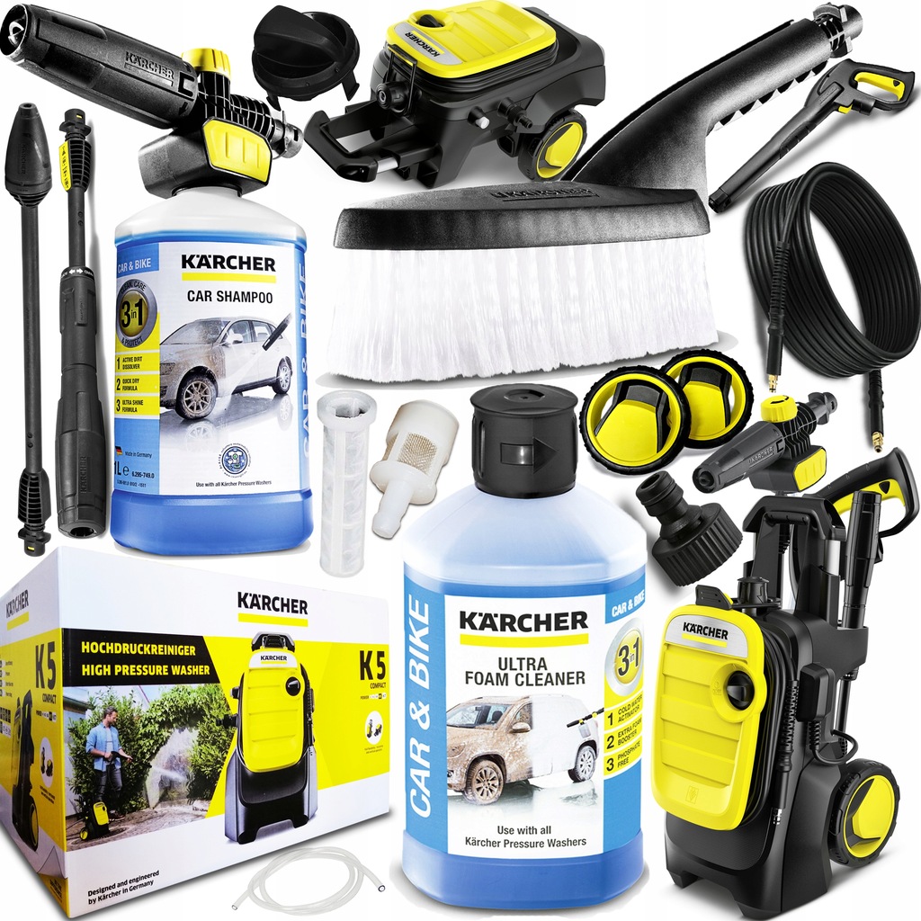 KARCHER K 5 COMPACT MYJKA CIŚNIENIOWA GIGANTYCZNY - 8309439743 - oficjalne archiwum Allegro