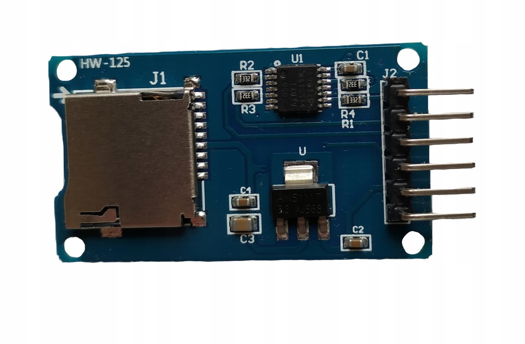 Moduł czytnika kart micro SD, do arduino - 7680638923 - oficjalne ...