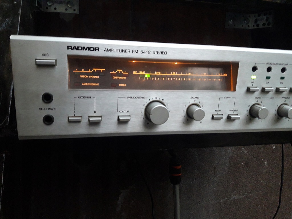 Amplituner Unitra Radmor 5412 srebrny - 13816637081 - oficjalne ...