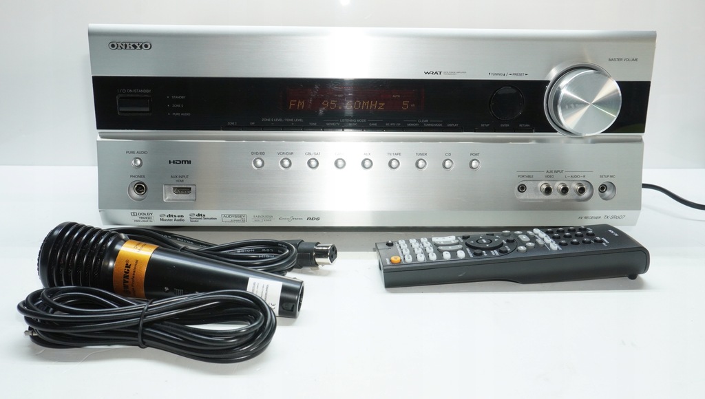 Amplituner 7.1 Onkyo TX-SR607 HDMI PILOT GWARANCJA - 12237407018 - oficjalne archiwum Allegro
