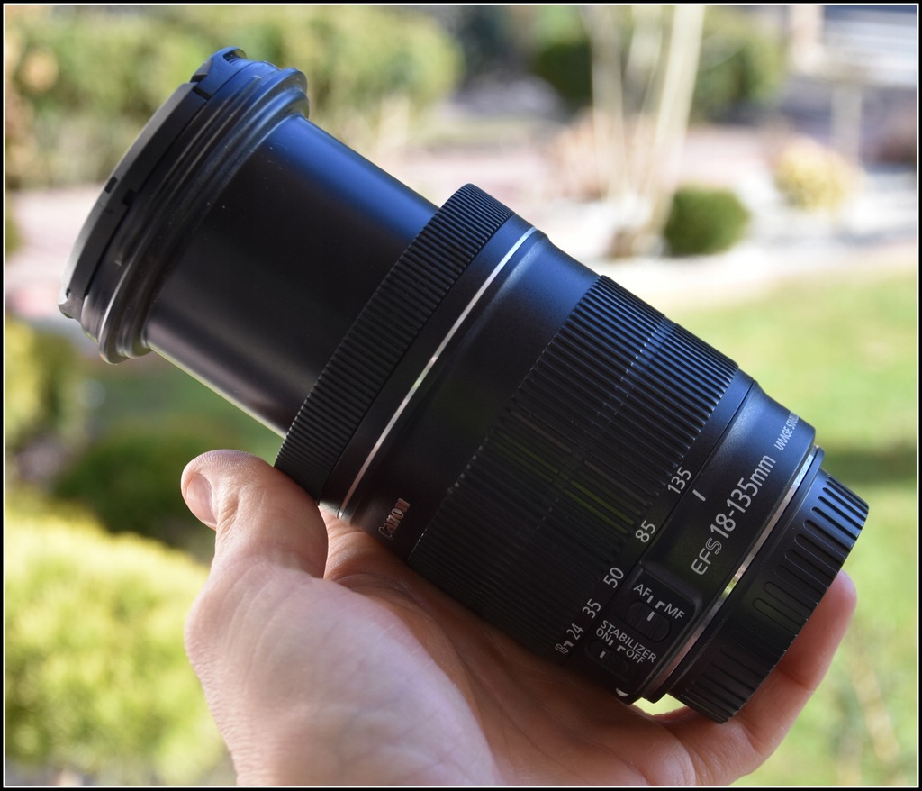 OBIEKTYW CANON EF-S 18-135MM 1:3.5-5.6 IS !! - 12998032522 - oficjalne archiwum Allegro
