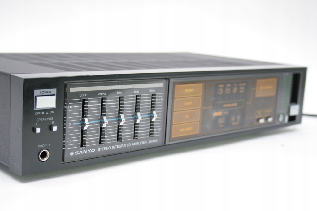 WZMACNIACZ z korektorem SANYO JA540 Stereo - 13613974883 - oficjalne ...
