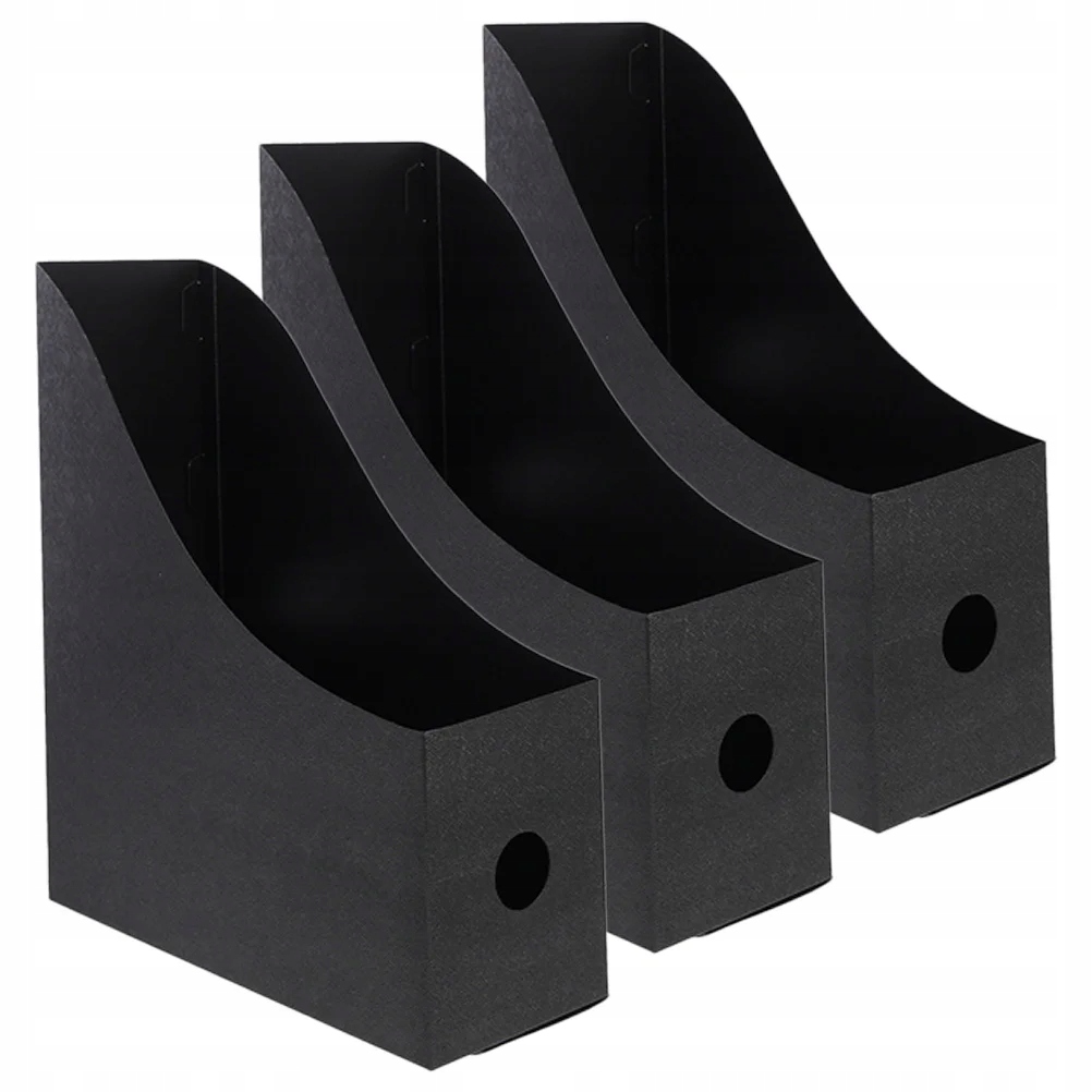 Bookshelf Desk File Storage Box Binder Rack 3 Pcs - 13688008602 ...