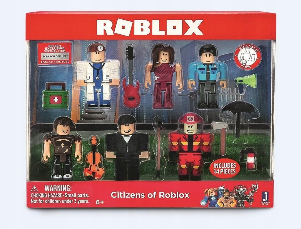 ROBLOX OBYWATELE ROBLOX 6PAK, TM TOYS - 9731726733 - oficjalne archiwum ...