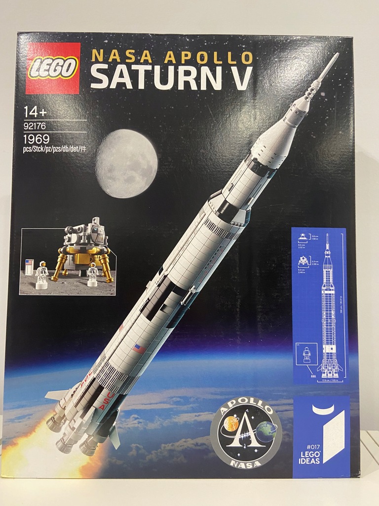 LEGO Rakieta NASA Apollo Saturn V 92176 - 12212780939 - oficjalne ...