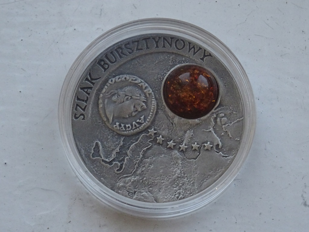 20 zł 2001 rok Szlak Bursztynowy - piękna i rzadka - 15261549614 - oficjalne archiwum Allegro