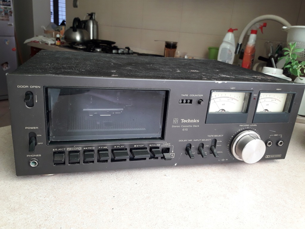 Magnetofon kasetowy TECHNICS RS-615 czarny ZOBACZ - 11932670492 ... Magnetofon kasetowy TECHNICS RS-615 czarny ZOBACZ - 11932670492 ...