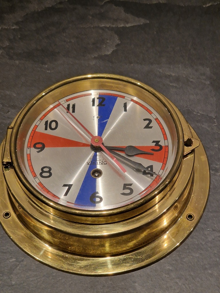 Zegar okrętowy Viking - 14424224569 - oficjalne archiwum Allegro