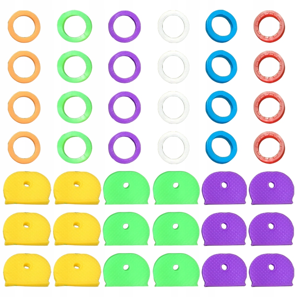 Silicone Key Cap Rubber Cover House Door 48 Pcs - 14583304174 ...