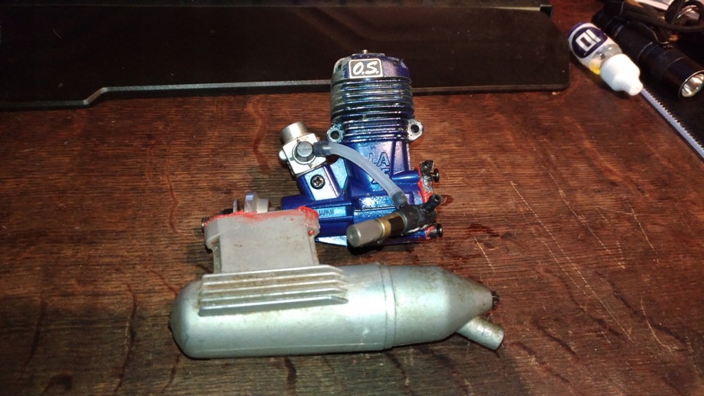 Silnik spalinowy OS 25 LA - 10058808887 - oficjalne archiwum Allegro