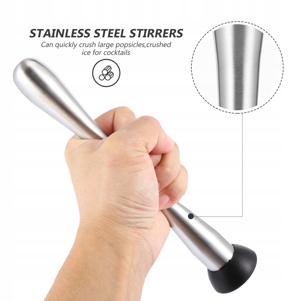 Swizzle Stick Crushed Popsicles Fruit Crusher Ice - 14311480931 ...