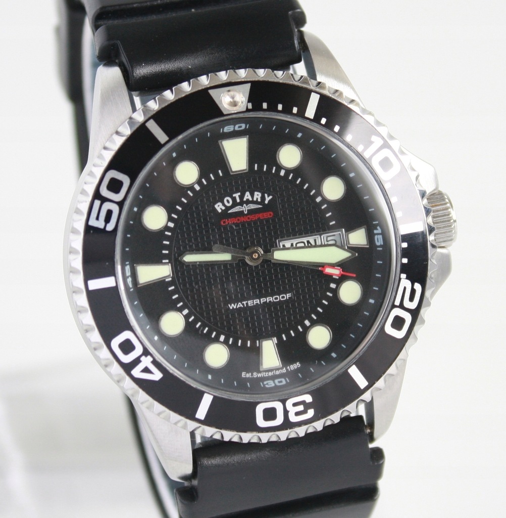 Rotary Chronospeed GS03425 nowa bateria SUPER STAN - 8325844604 ...