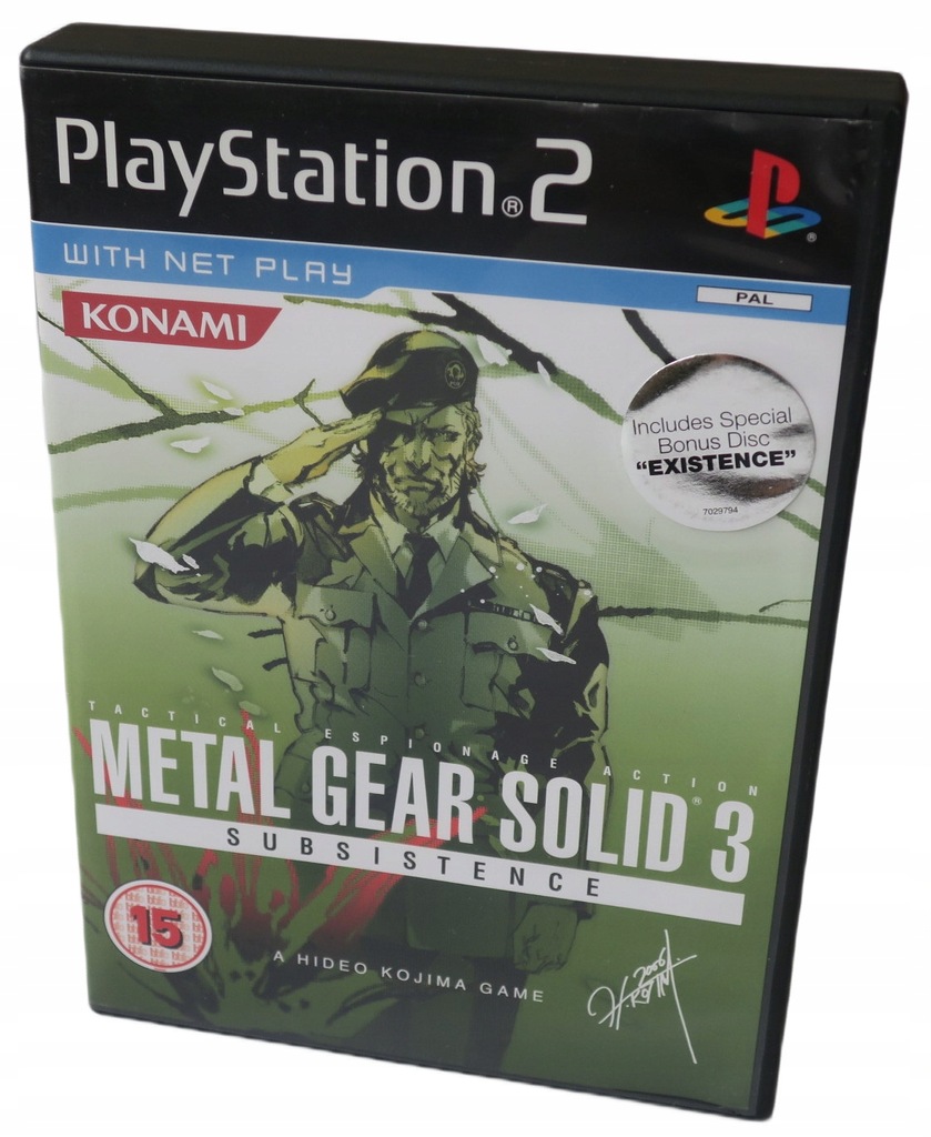 PS2 METAL GEAR SOLID 3 SUBSISTENCE PLAYSTATION 2 - 13417710163 ...