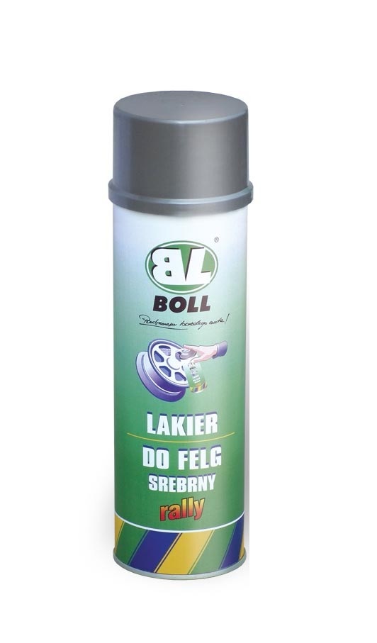 BOLL farba lakier w SPRAYU 500ml srebrny metal - 7415351175 - oficjalne archiwum Allegro