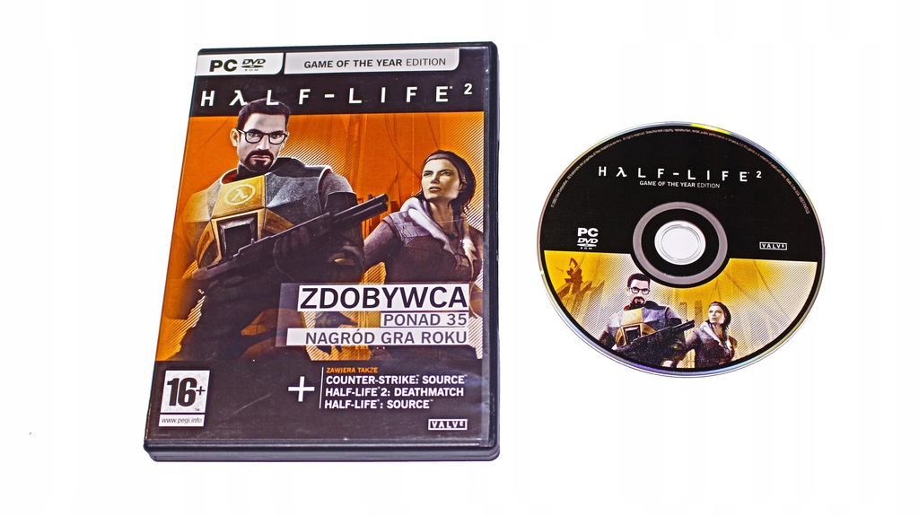 HALF-LIFE 2 GOTY BOX ENG PC PUDEŁKO PO GRZE - 12186779142 - oficjalne ...