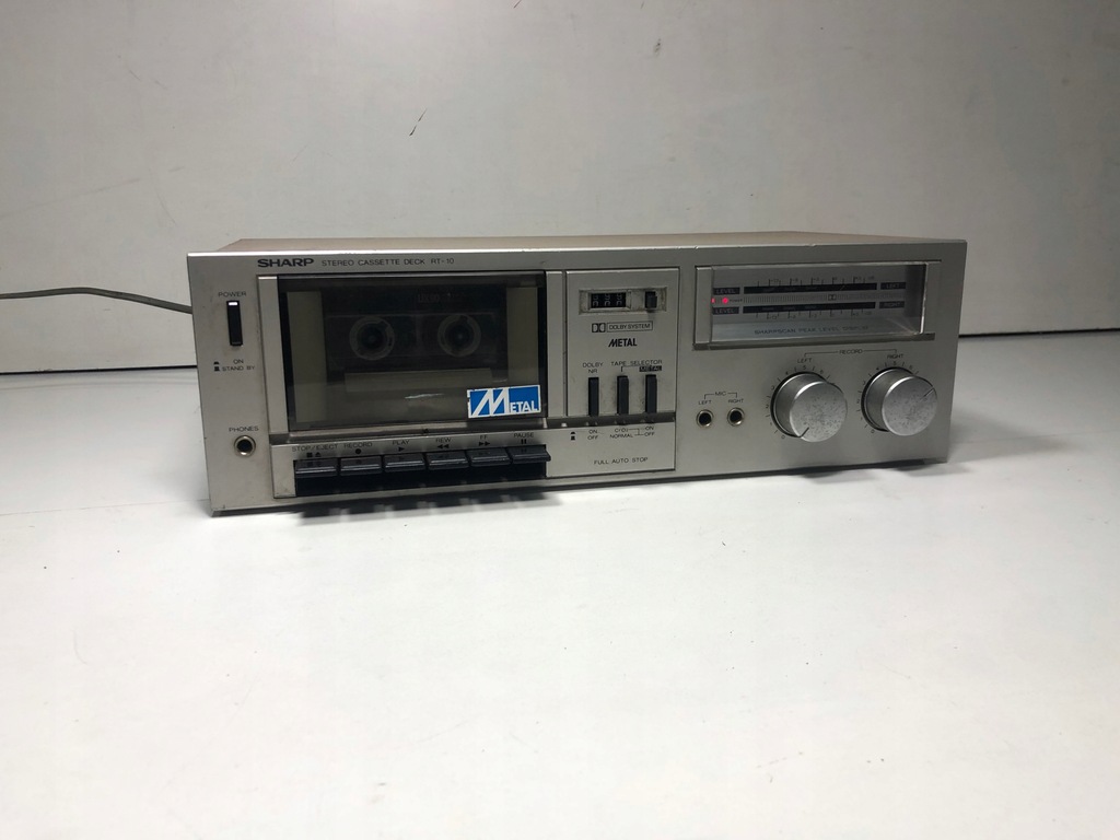 Magnetofon SHARP RT 10 - 8912826169 - oficjalne archiwum Allegro