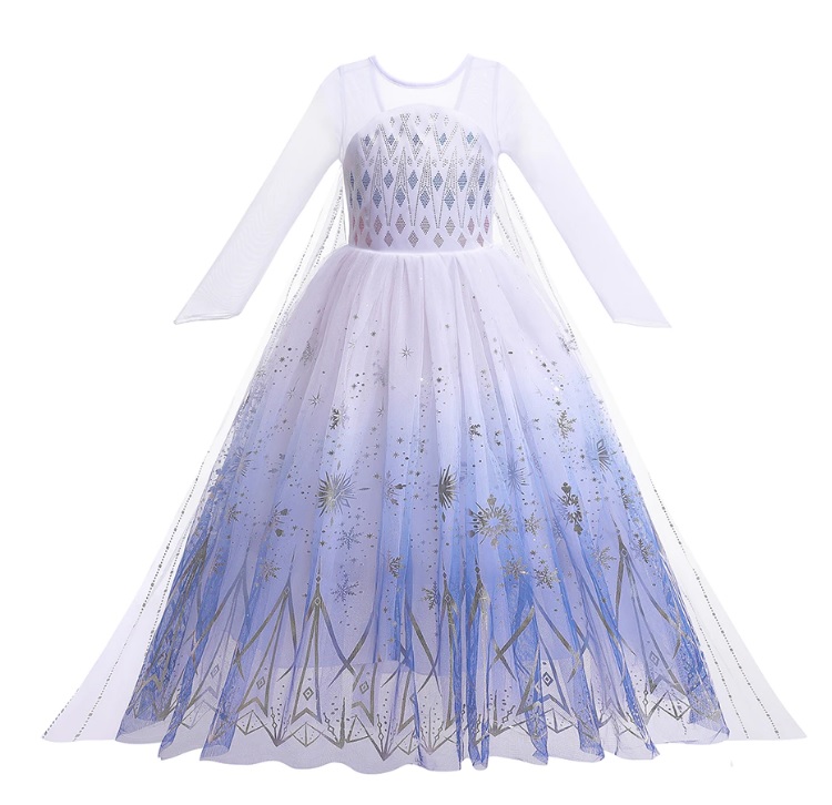 STRÓJ PRZEBRANIE SUKIENKA ELZA ELSA 110/116 - 12799926711 - oficjalne ...