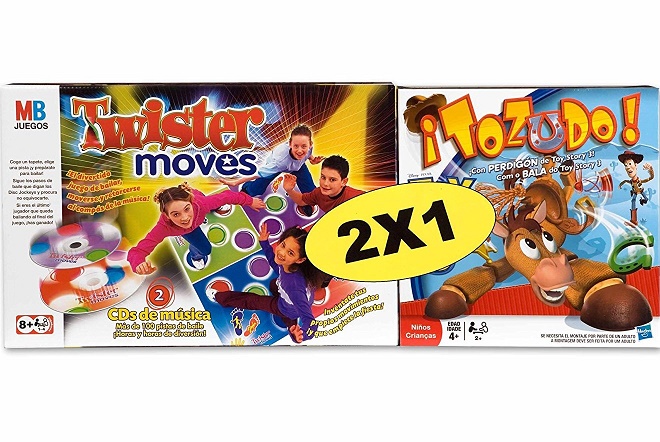 HASBRO TWISTER MOVES GRA TANECZNA + RODEO ZESTAW 4 - 6941532594 ...